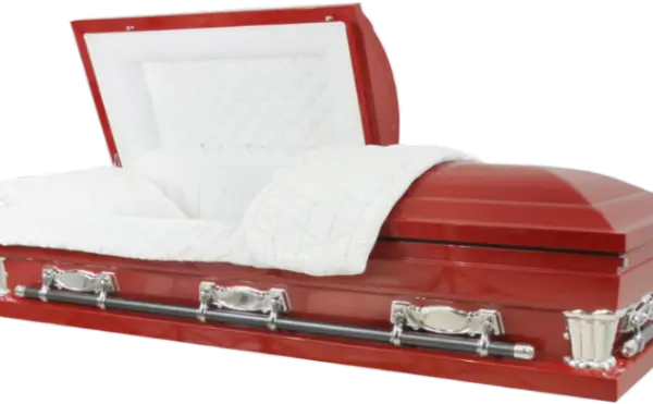 Emporium Series Oversize Casket Red - Empire Caskets